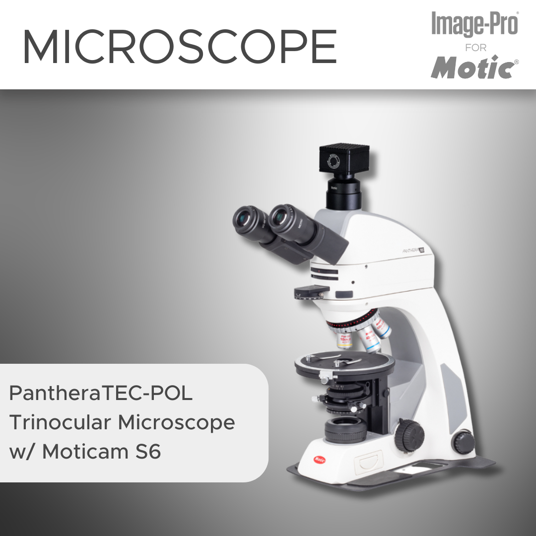 Panthera TEC POL & Image-Pro® Analysis Package – Motic Microscopes