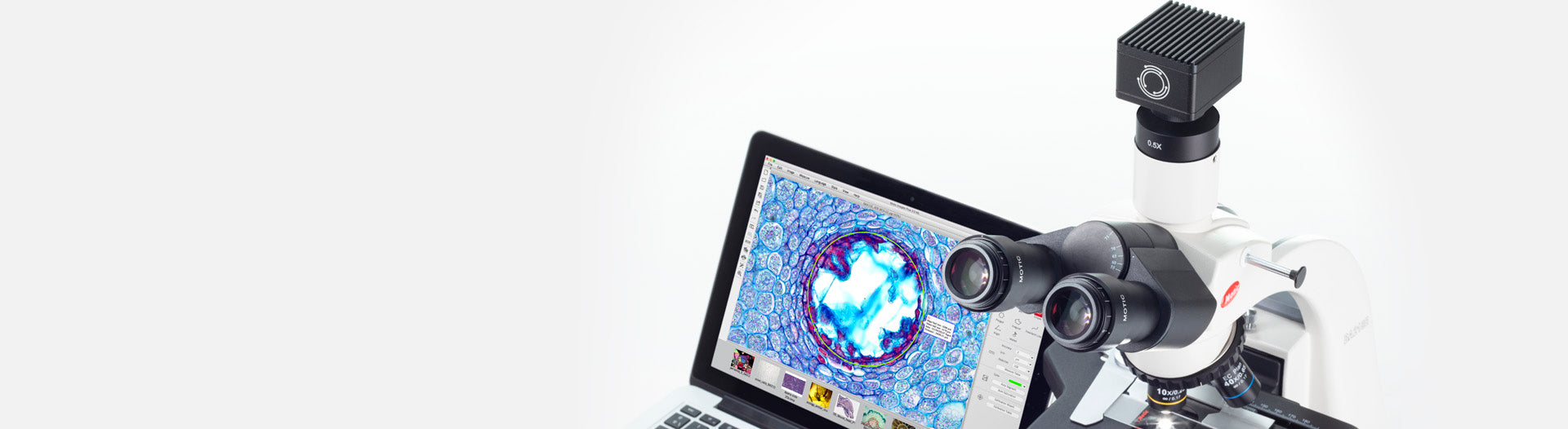 Microscope with Cameras Bundles – Motic Microscopes