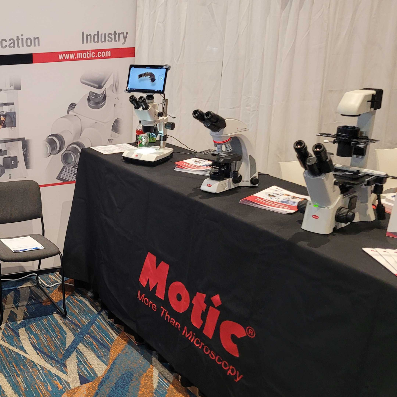 Go Digital & Connect with Motic: 2026 Fisher Scientific ASM – Motic Microscopes