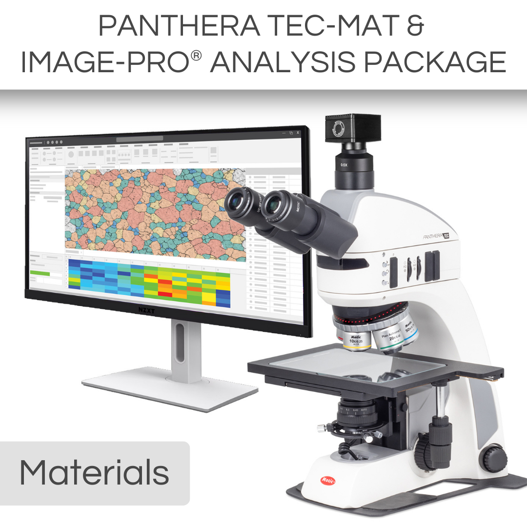 Panthera TEC MAT & Image-Pro® Analysis Package – Motic Microscopes