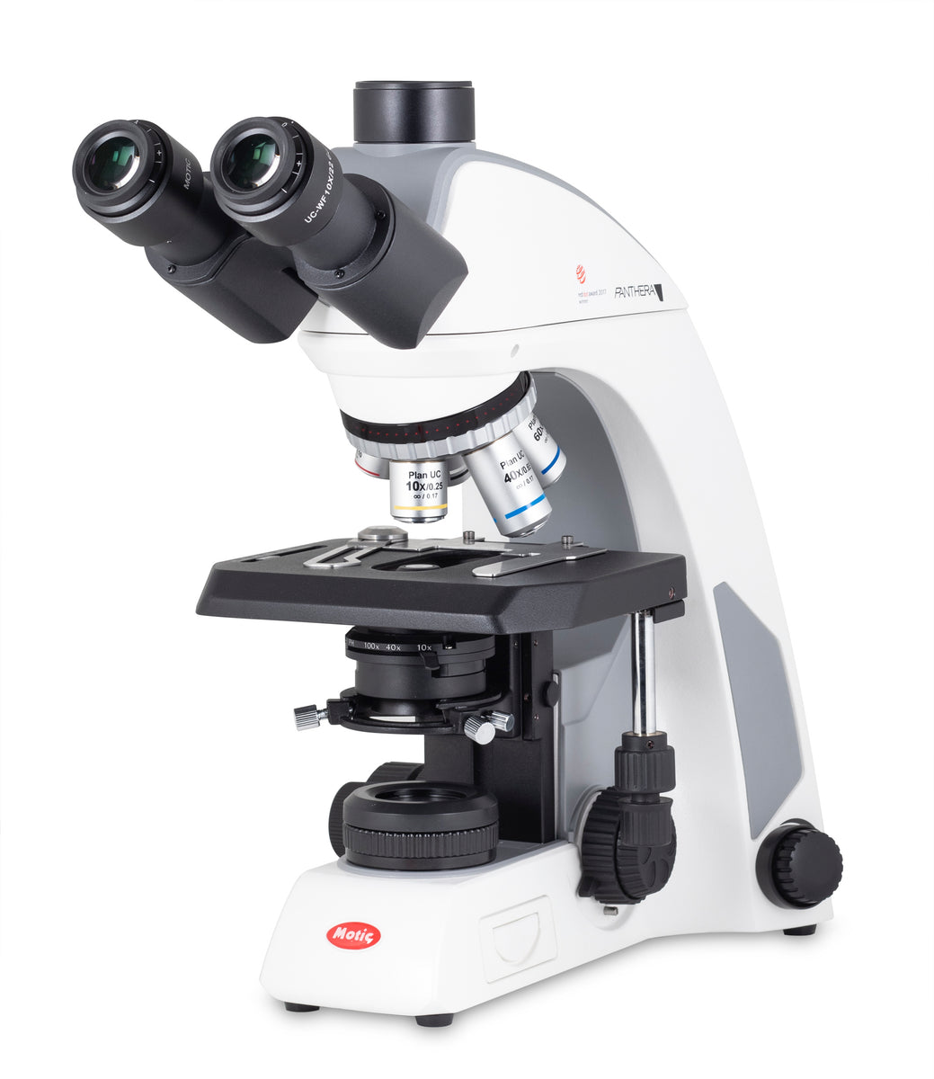 Panthera C2 Trinocular 50:50 Phase package – Motic Microscopes